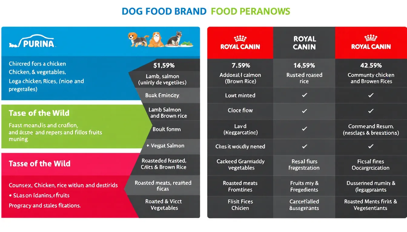 The Ultimate Dog Food Comparisons Chart: Find the Best Nutrition for ...
